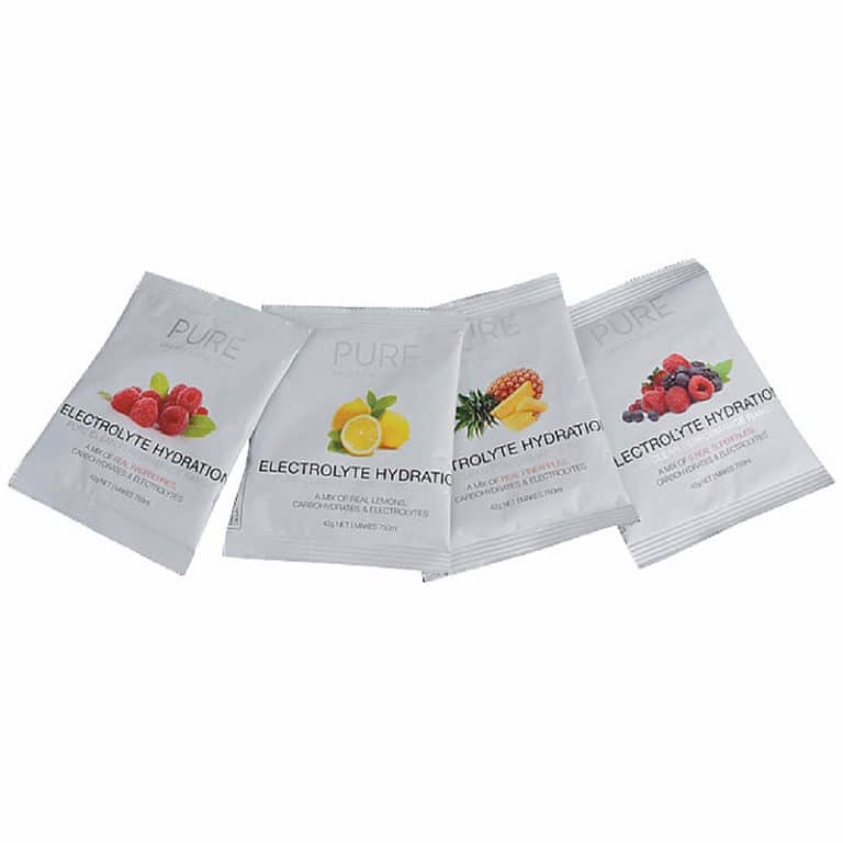 PURE Electrolyte Hydration 42 gram sachets | The Apothecary New Zealand
